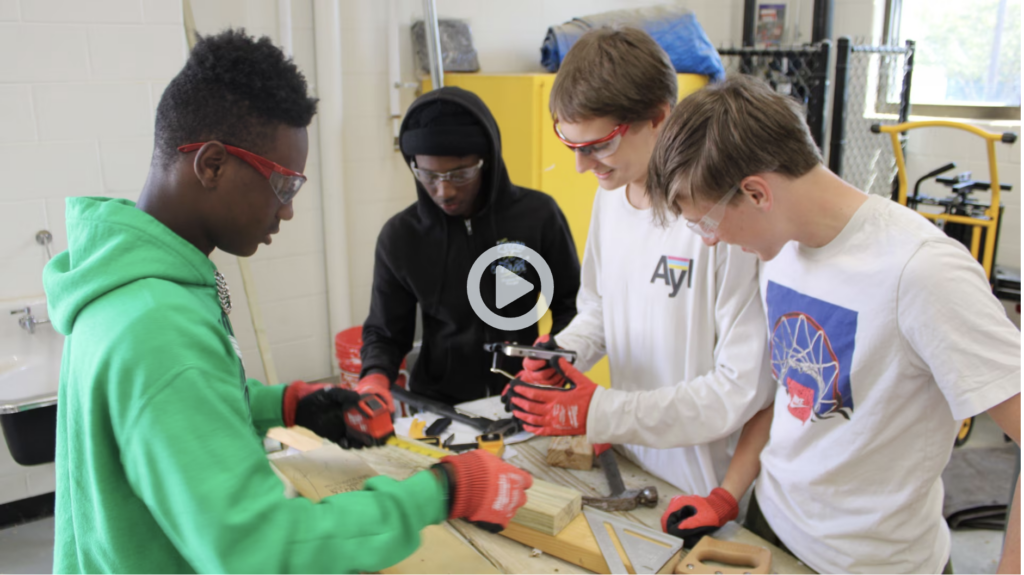 WANF TV (Atlanta) reports on the construction education program at ...
